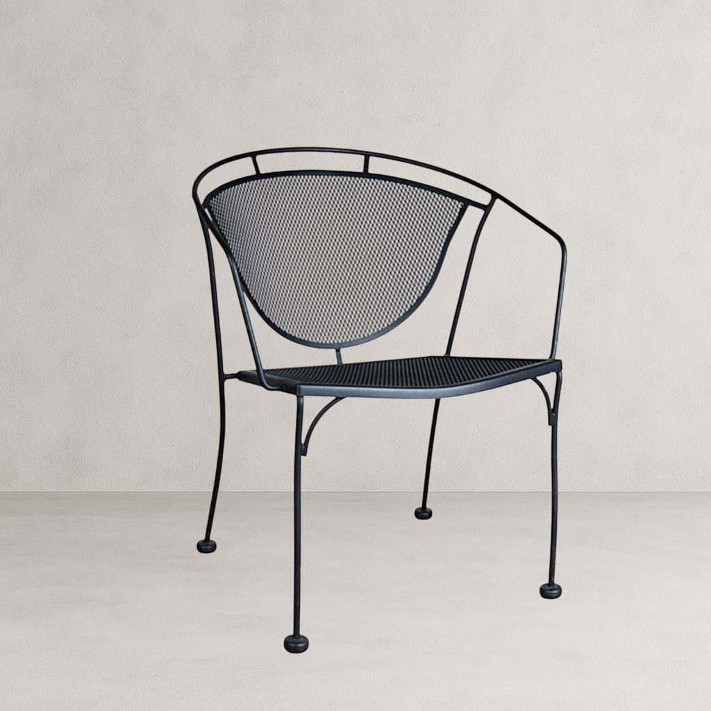 Barrel Armchair, Metal Mesh Chair – Tierra Contract Furniture